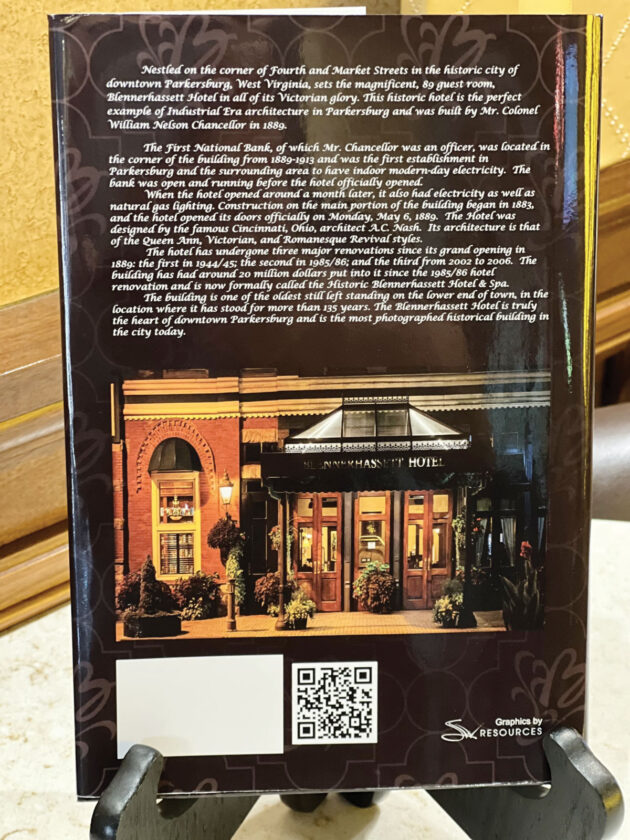 Without Any Reservations: Blennerhassett Hotel unveils new cookbook ...